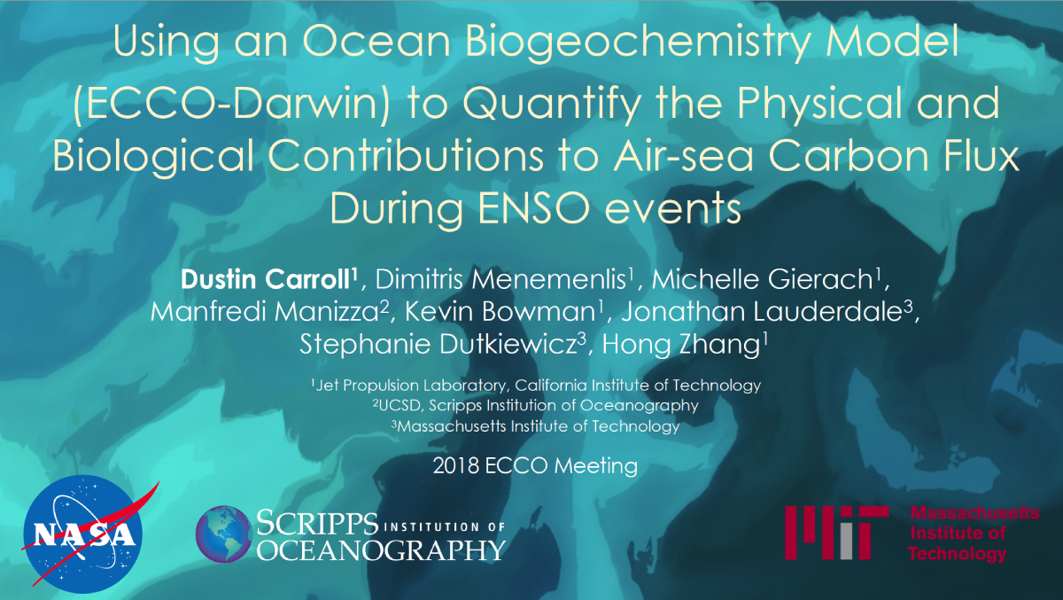 NASA ECCO - Meeting Documents