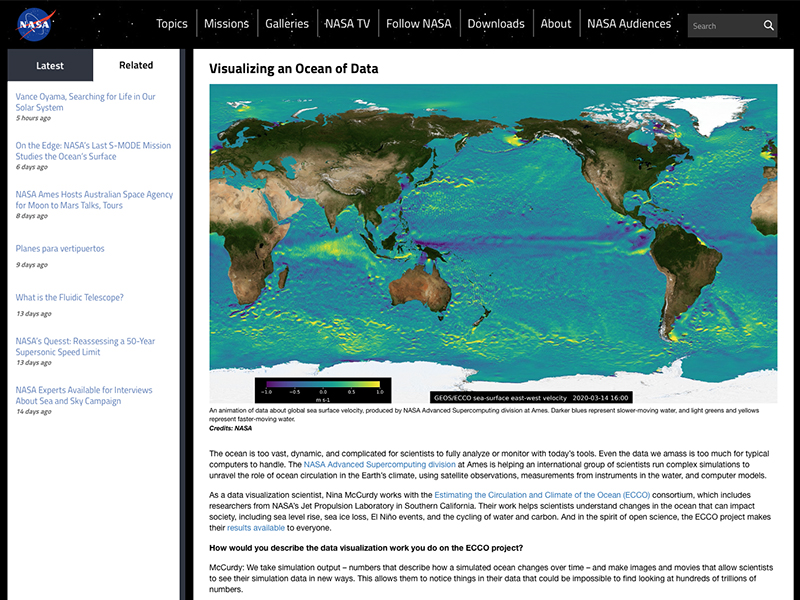 Animated Nasa Tv Logo